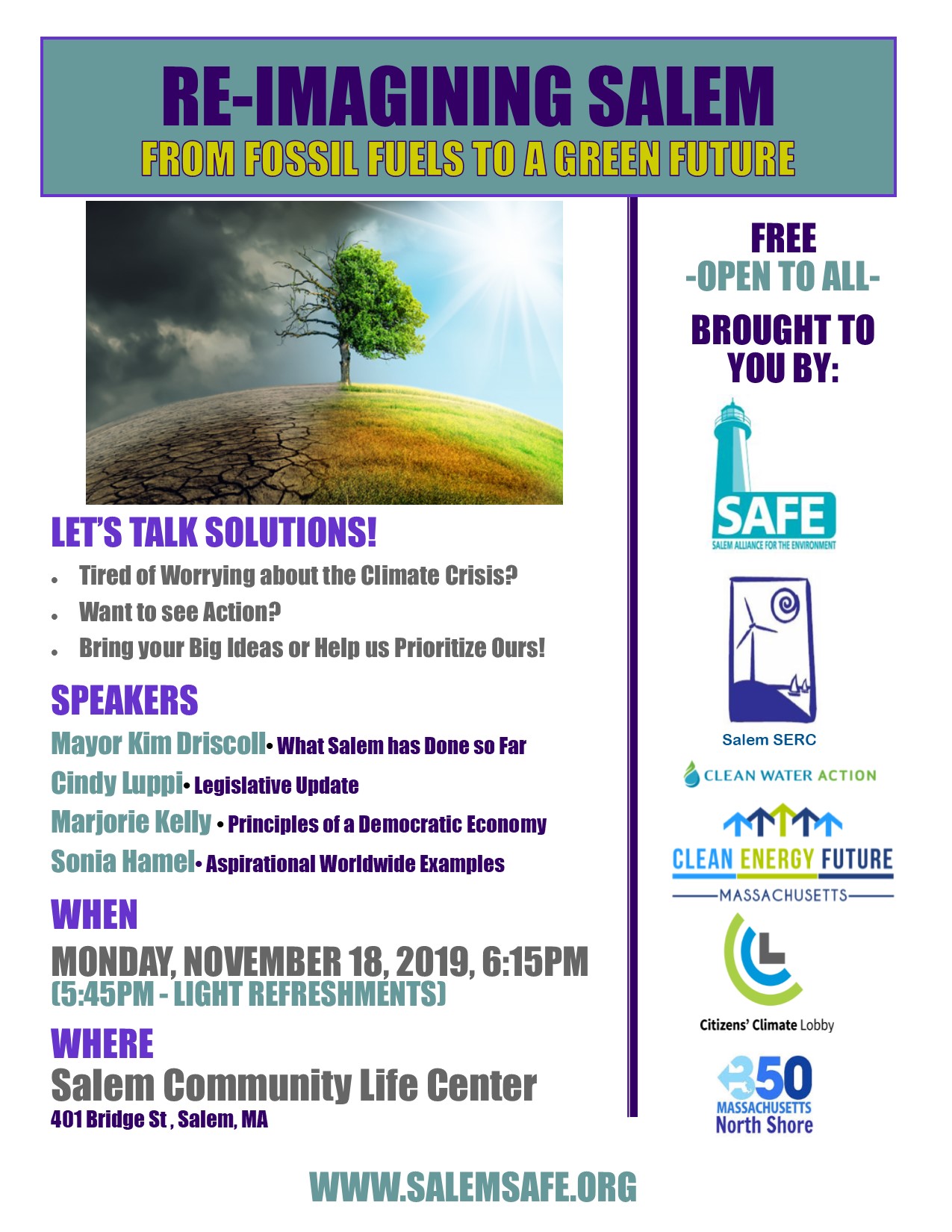 Re-Imagining Salem: From Fossil Fuels to a Green Future